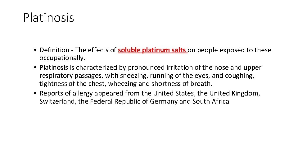Allergy to combination products stereoisomers bases and modifications