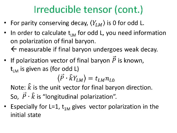 Polarization studies on charmed baryons Kiyoshi Tanida Seoul