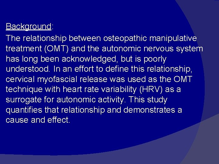 EVERY DOC CAN WRITE AN ABSTRACT DO A