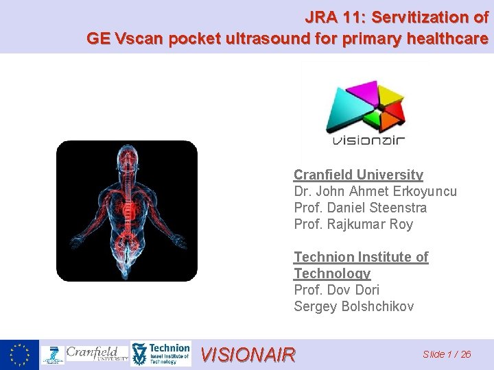 JRA 11 Servitization of GE Vscan pocket ultrasound