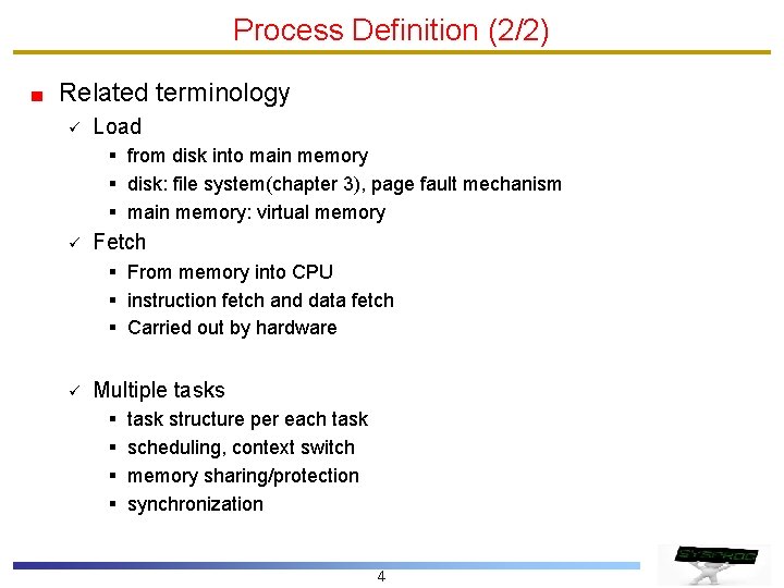 System Programming Chapter 4 Process Structure September 25