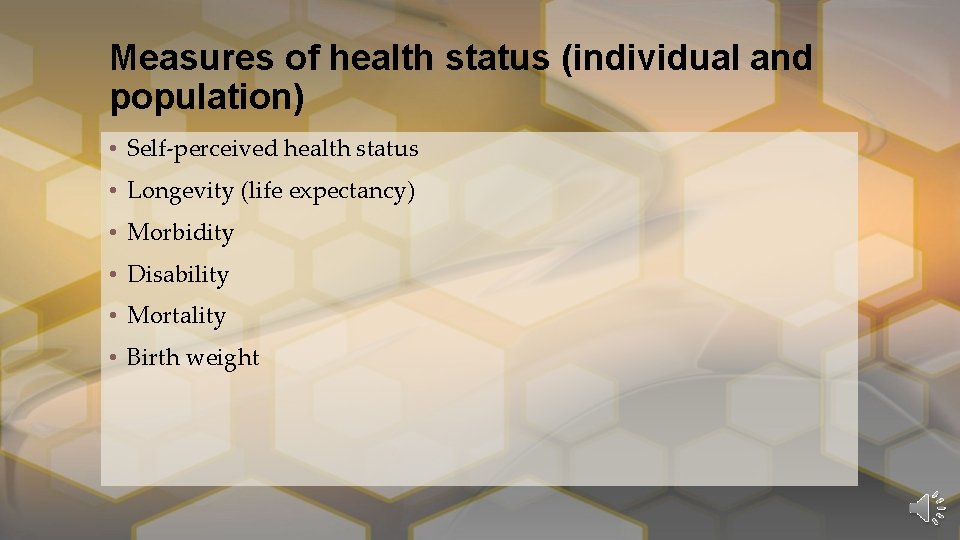 Health Economics Background Chapter 1 Part 4 Determinants
