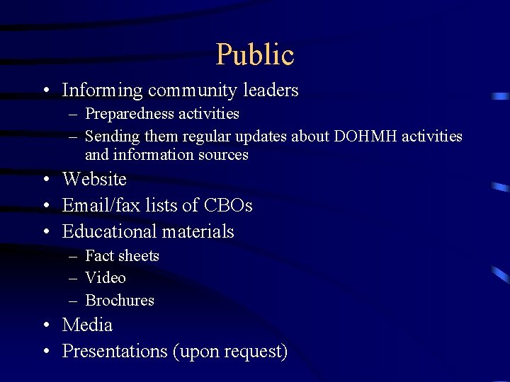 Communicating with communities about emergency preparedness Resources ...