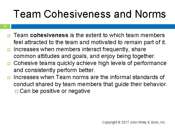 1 1 Top Performance through Empowerment Teamwork and