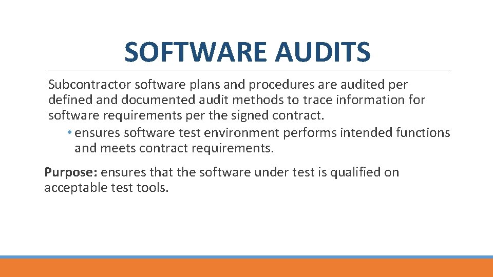 Software Subcontractor IT 440 SYSTEM INTEGRATION Upon completion