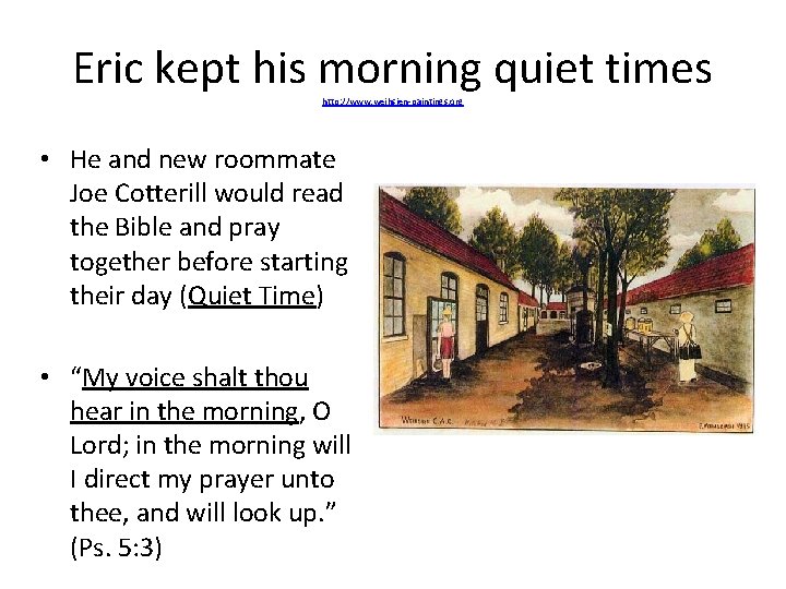 Eric Liddell The Greatest Race Japanese Internment Camp