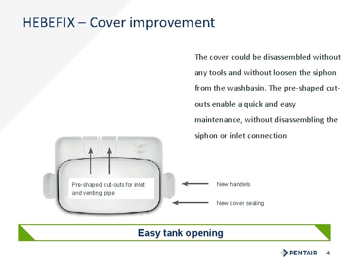 New HEBEFIX HEBEFIX Field of application Application Grey