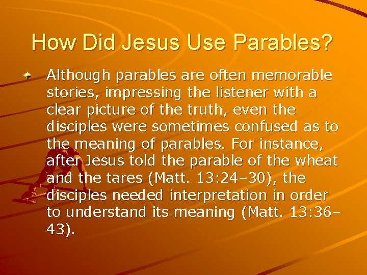 Understanding Jesus and His Teaching An Overview of