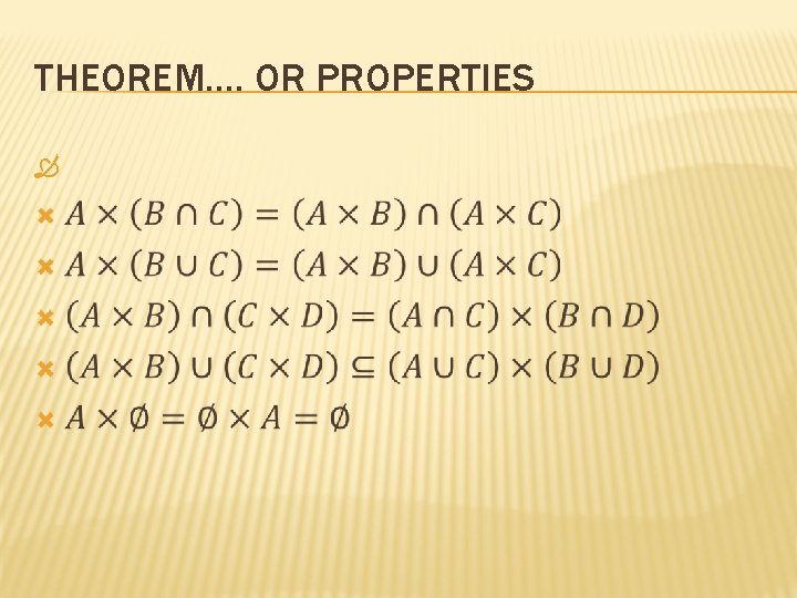 An experiment SETS AND LOGIC CHAPTER 4 LOGICAL