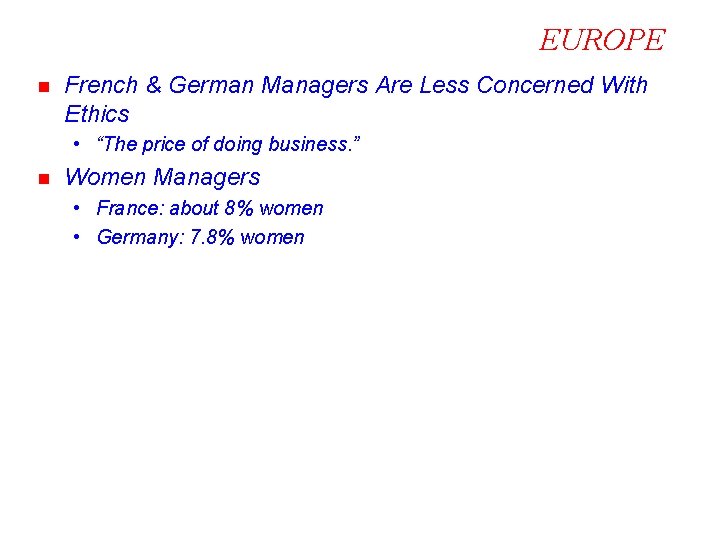 Case 1 Fitzburg Tire Company n n Management