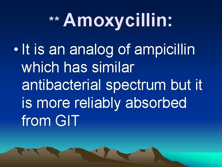 Antibacterial Drugs Mechanisms of action site of action