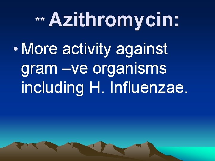 Antibacterial Drugs Mechanisms of action site of action