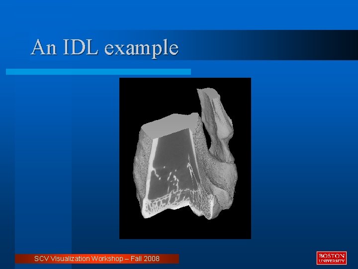 Matlab and IDL Erik Brisson ebrissonbu edu SCV