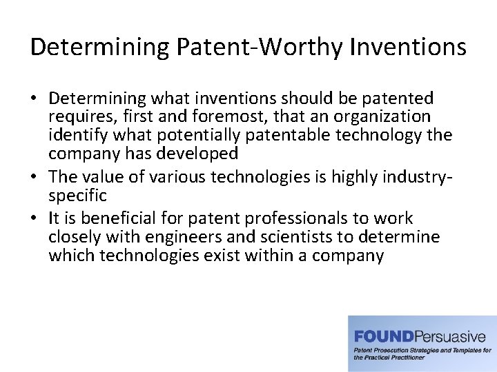 Patent Portfolio Management By Michael A Leonard II