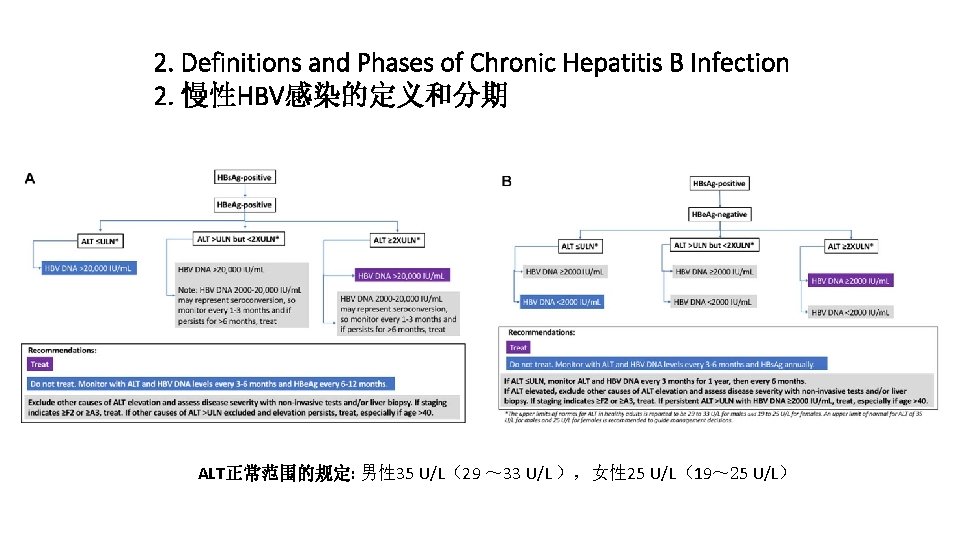 2 Definitions and Phases of Chronic Hepatitis B