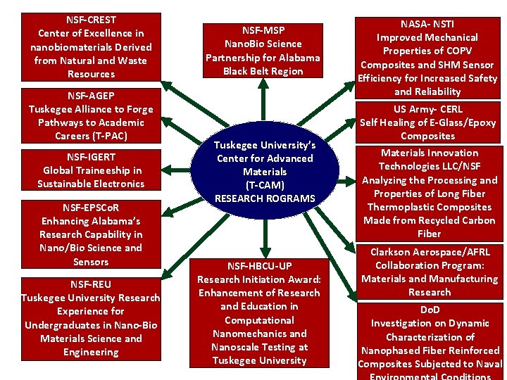 Development of Centers of Excellence Presented by Shaik