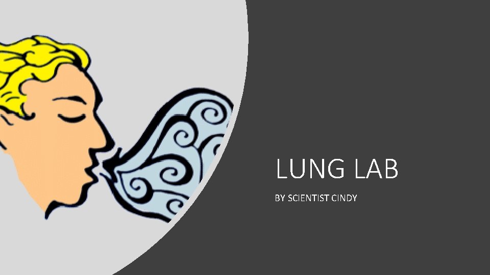 LUNG LAB BY SCIENTIST CINDY Breathing Air flow