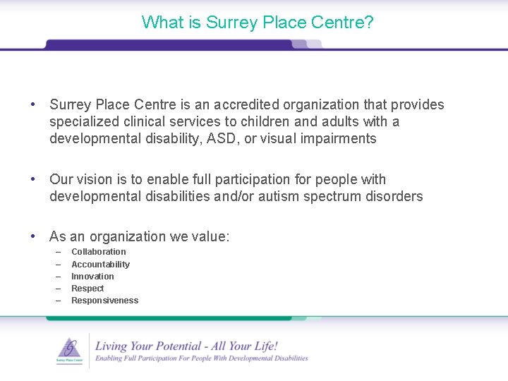 Surrey Place Centre Raising Awareness About Autism Spectrum