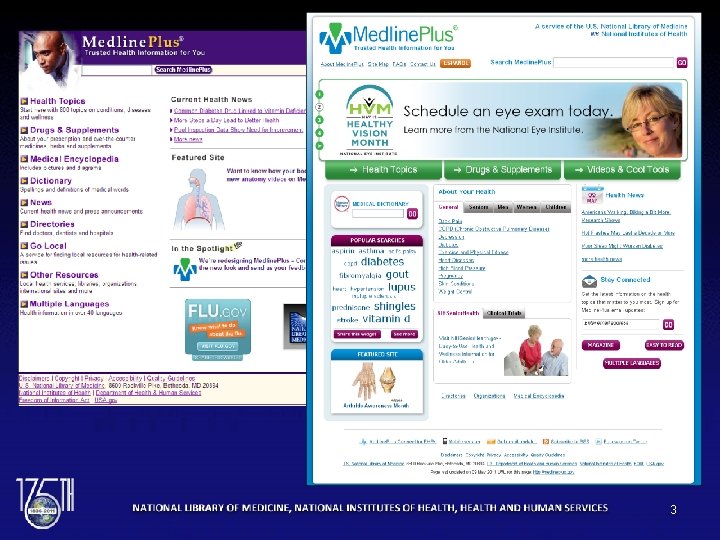 Medline Plus Medline Plus Connect the NLM Web