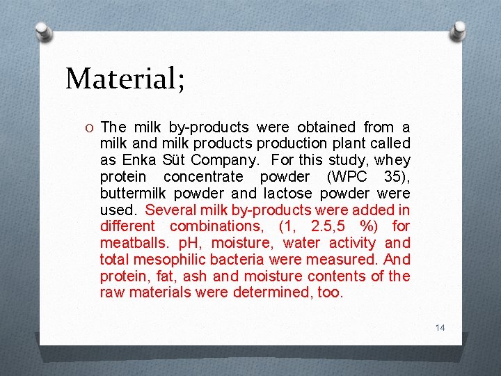 The Effects of Various Milk ByProducts on Microbial