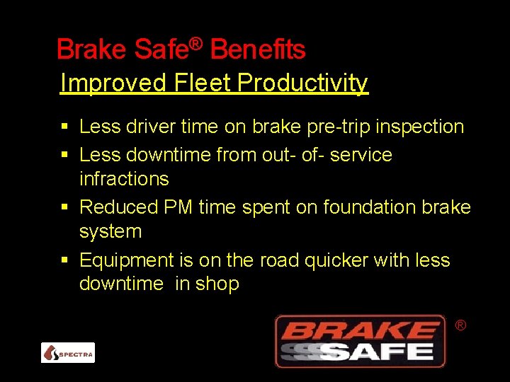 INTRODUCING BRAKE SAFE THE VISUAL BRAKE STROKE INDICATOR