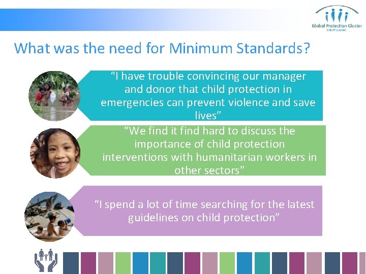 Minimum Standards for Child Protection in Humanitarian Action