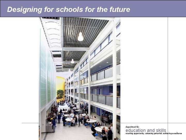 Building Schools for the Future Excellence in Education