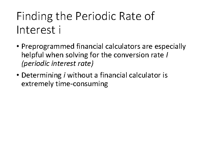Ordinary Simple and General Annuities Unit 10 Learning