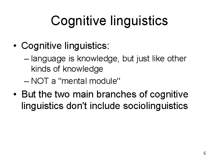 Cognitive sociolinguistics Richard Hudson Budapest March 2012 1