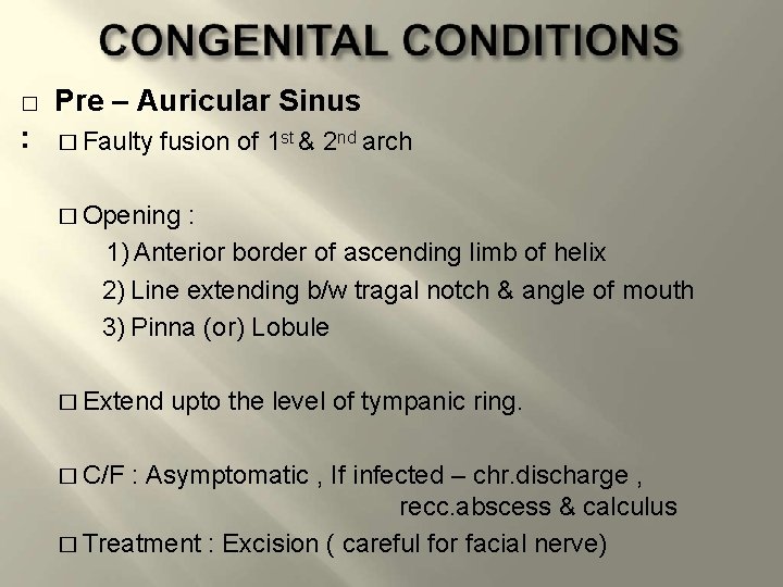 Congenital Abnormalities of Auricle Anotia Microtia Synotia Melotia