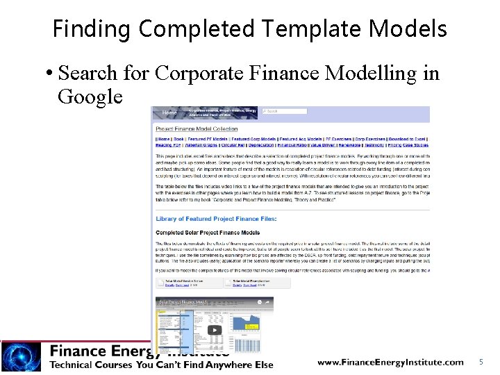 Modelling of Reserve Based Loans Subjects Covered in