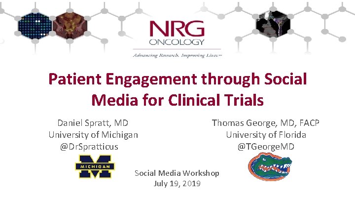 Patient Engagement through Social Media for Clinical Trials