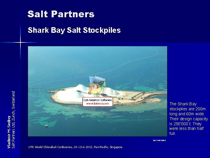 Salt Partners Analysing global salt supply developments Vladimir