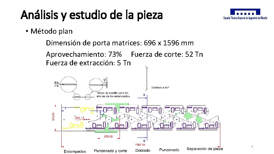 Diseo de una matriz progresiva de corte y