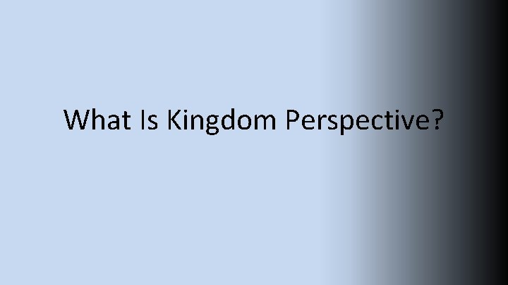 Developing Kingdom Perspectives In The Marketplace Bethesda Cathedral