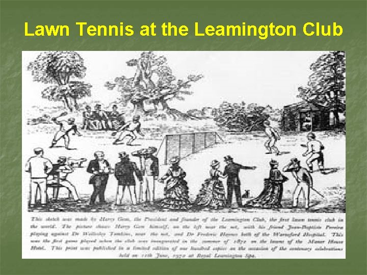 The History and Development of Tennis Real Tennis