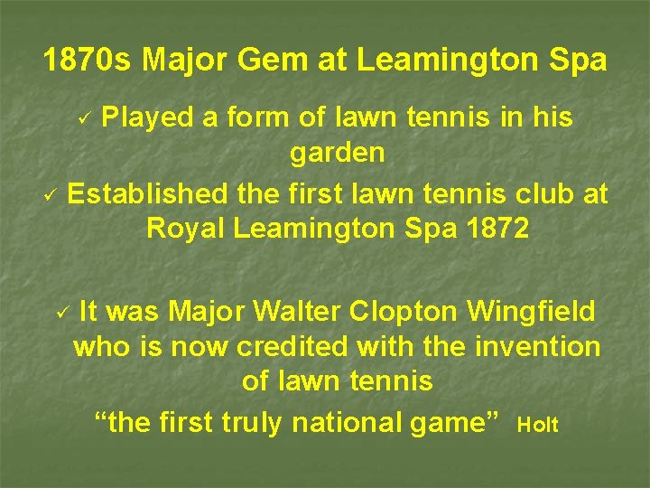 The History and Development of Tennis Real Tennis