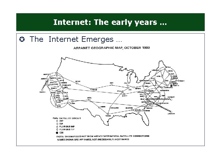 A Brief History of the Internet Internet The