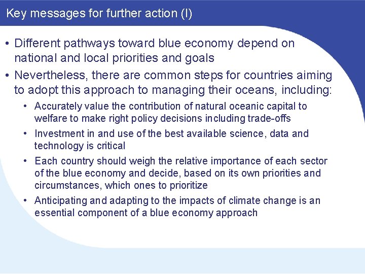 The Potential of the Blue Economy Increasing Long