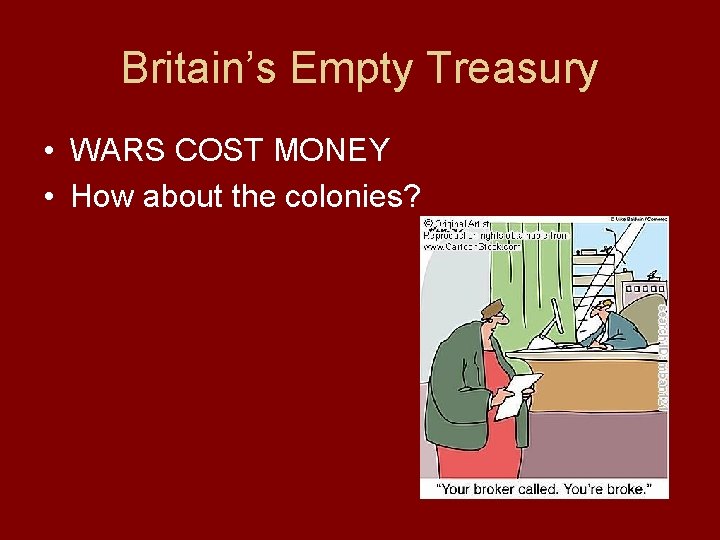 British Acts and Colonial Reactions Cause and Effect