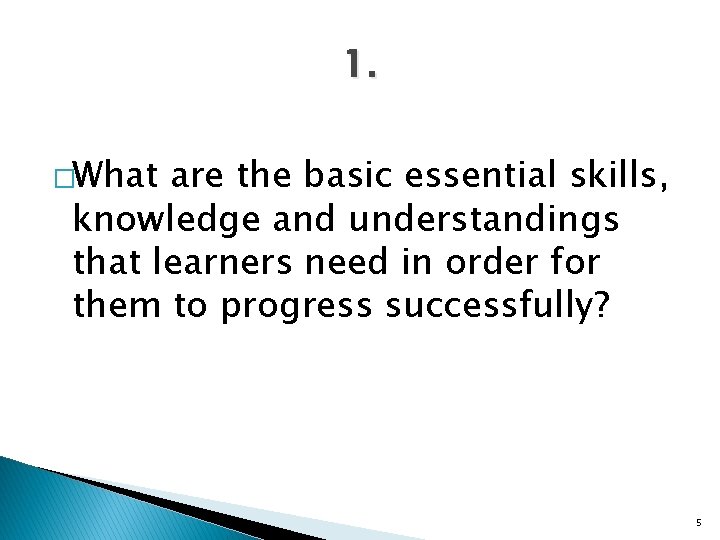 Planning for highchallenge high support classrooms Setting up
