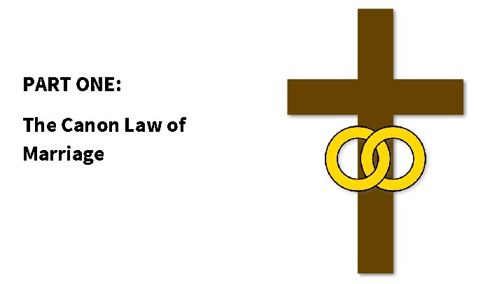 CANON LAW UPDATE Marriage Annulments PART ONE The
