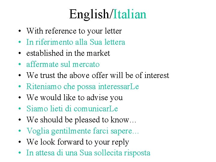 Commercial and Legal Texts Business Letter Dear Sirs