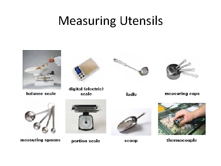 Chapter 5 Kitchen Essentials 2 Equipment and Techniques