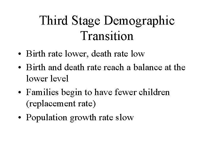 Human populations Is it really all about us