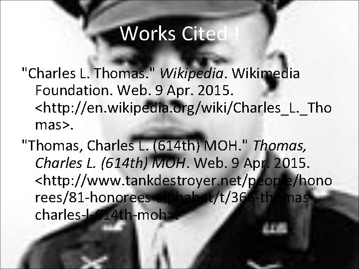 Our Hero Charles Leroy Thomas By Angel Keitreice