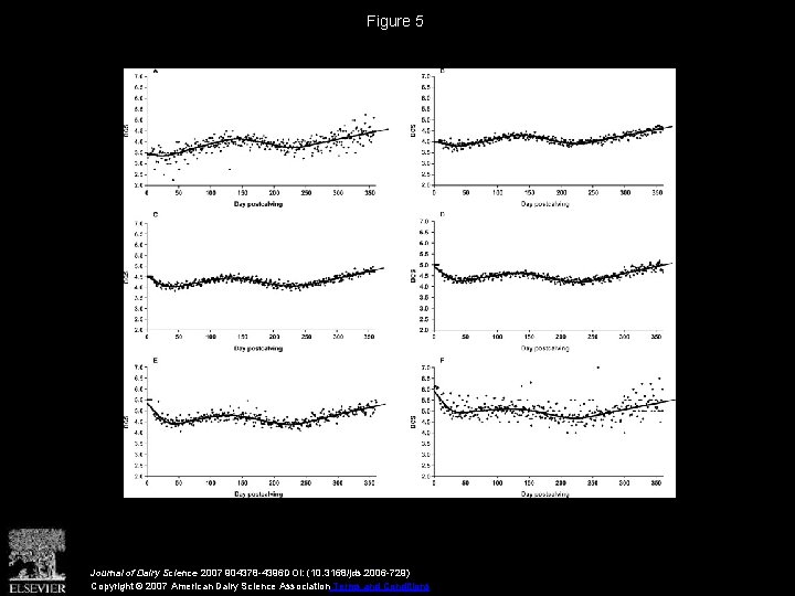 Describing the Body Condition Score Change Between Successive