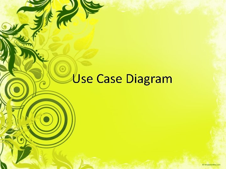 Use Case Diagram USDP Unified Software Development Process