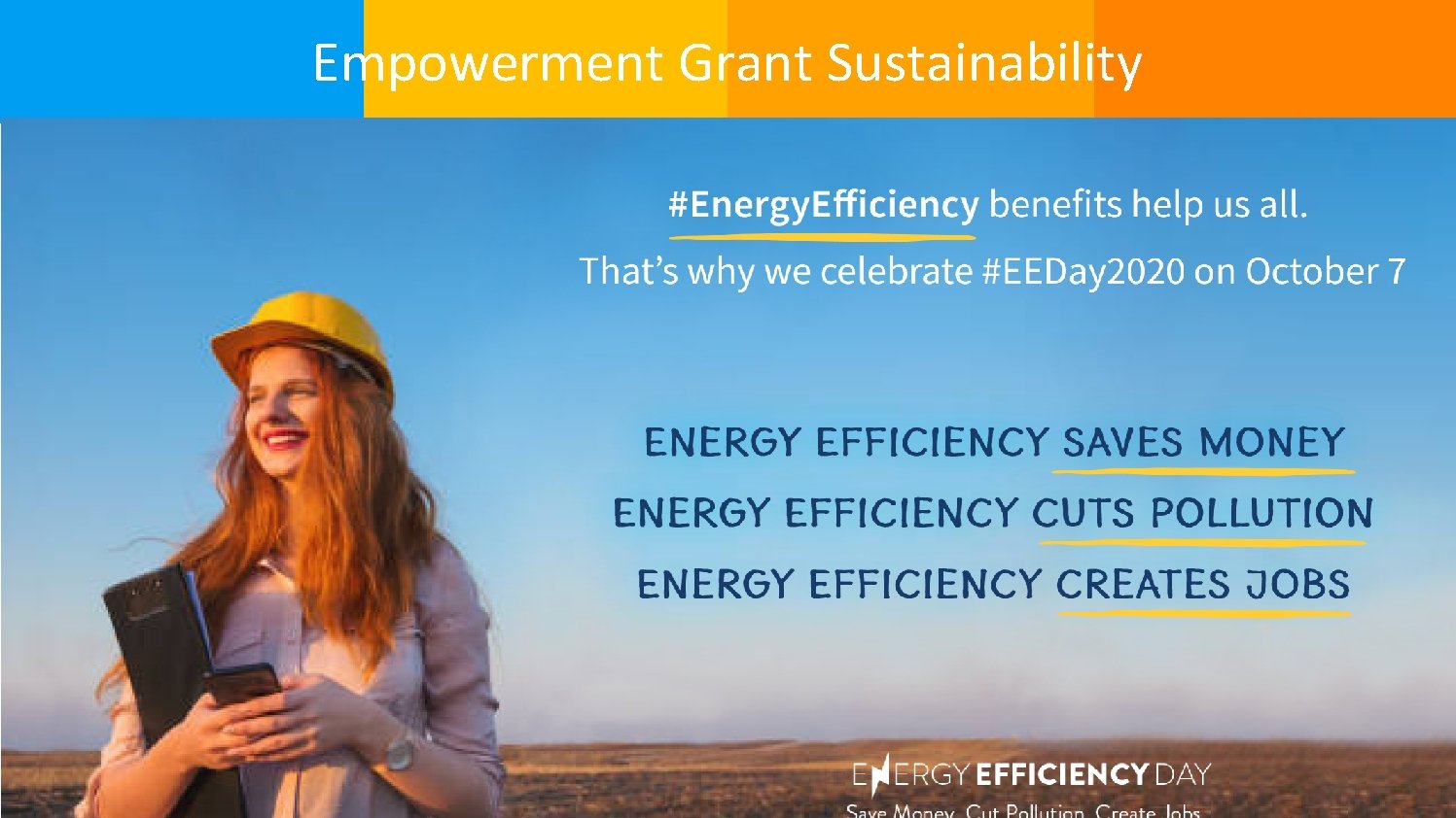 Empowerment Grant Overview LargeScale Grant Program CommunityScale Grant