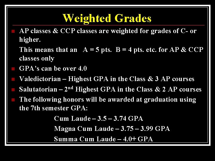 Welcome to R B Hayes High School Graduation